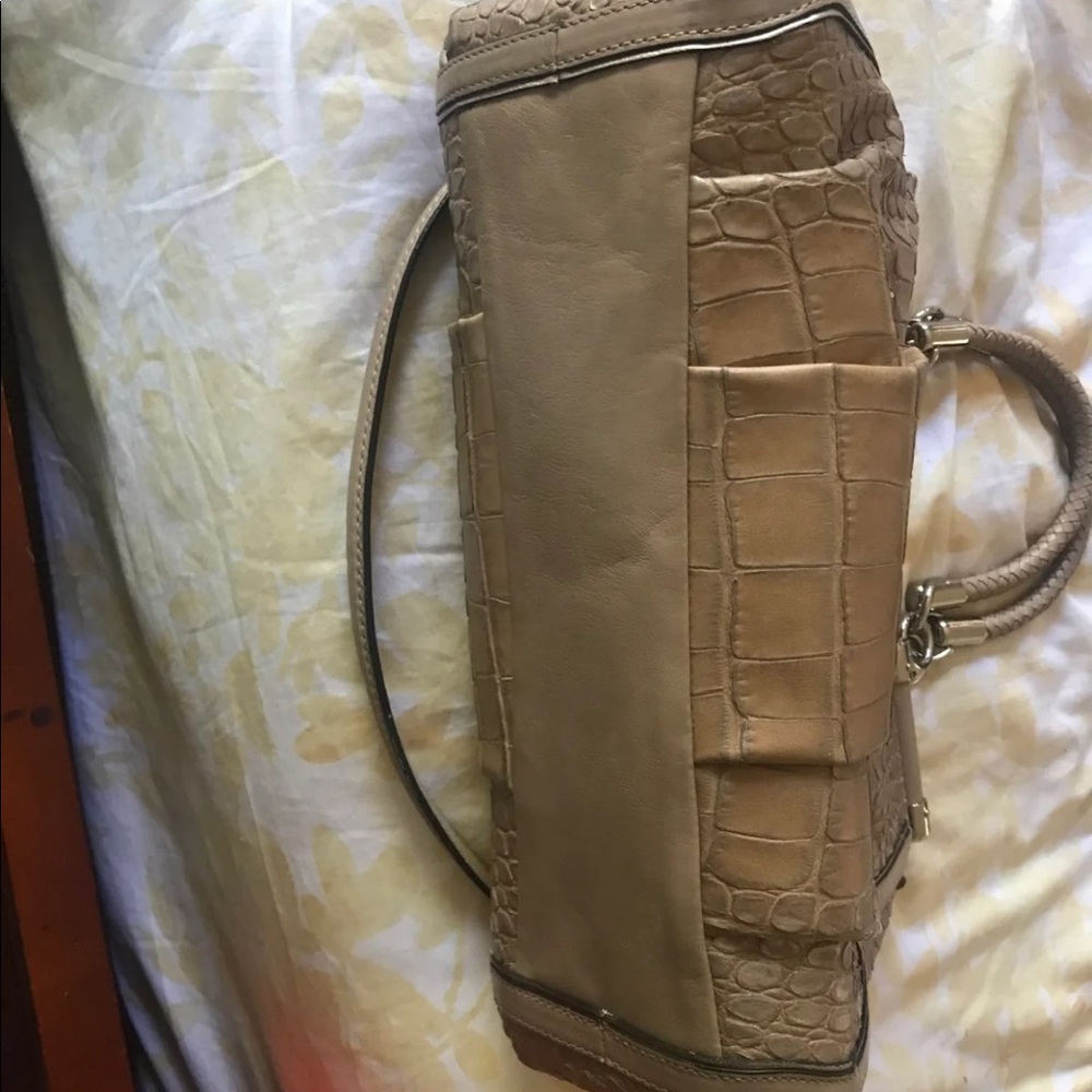 Coach Handbag Alligator Crocodile Embossed - Gem